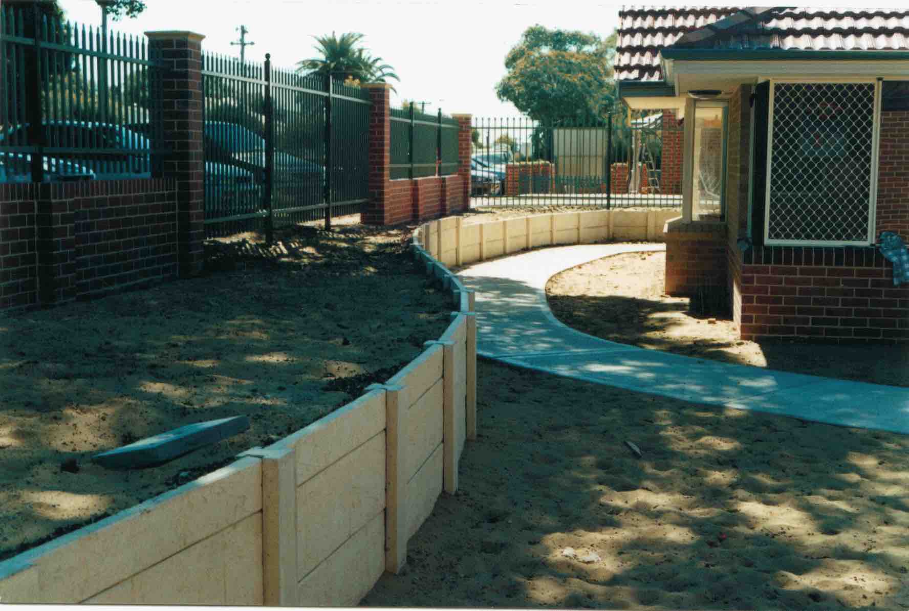 Post and panel retaining Walls Increase Your Outdoor Living Space and ...